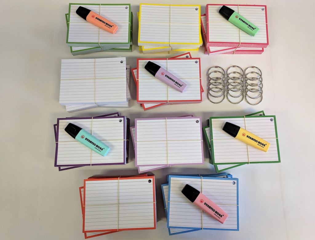 Value Pack 1500 A6 Flashcards - Flashcards and Stationery