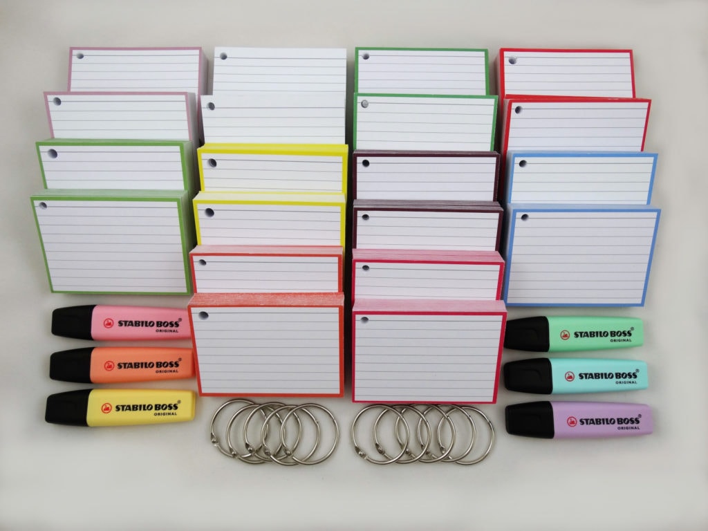 Value Pack 1000 A7 Flashcards - Flashcards and Stationery