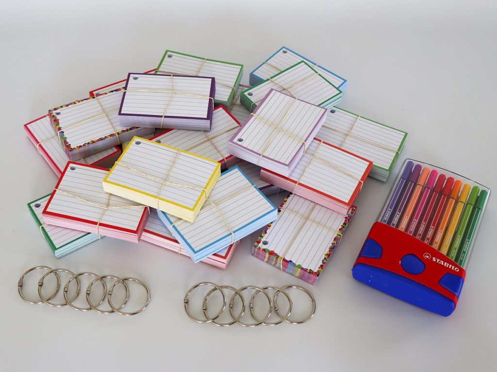 Value Pack 1000 A7 Flashcards + Giftbox - Flashcards and Stationery