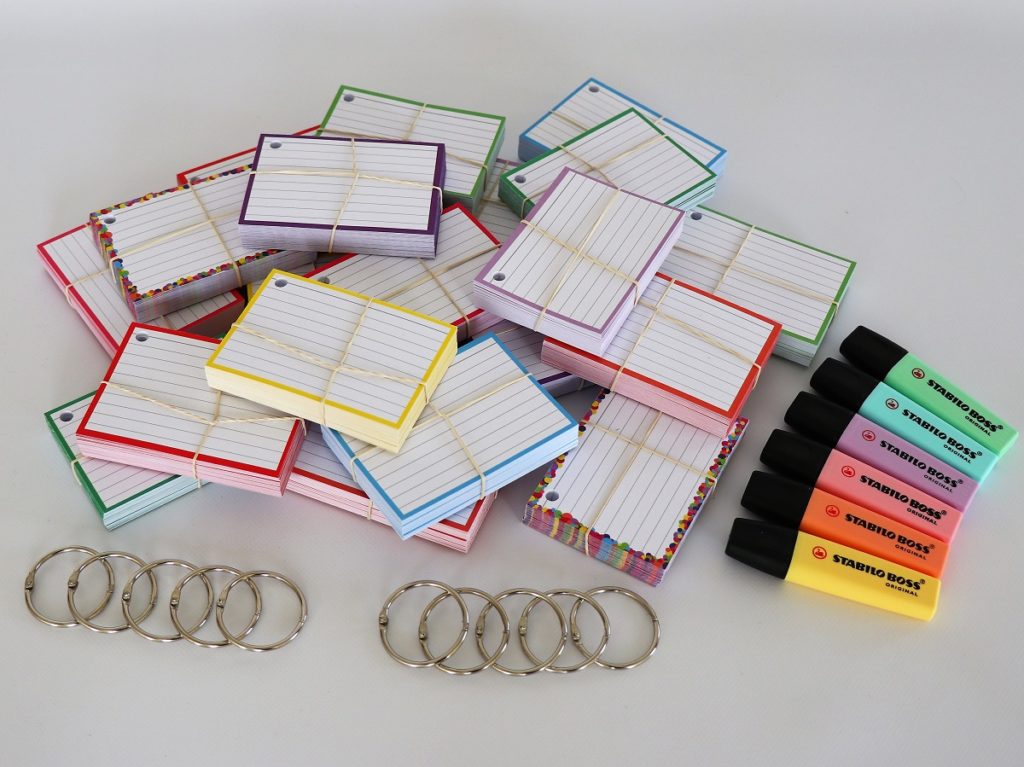 Value Pack 1000 A7 Flashcards + Giftbox - Flashcards and Stationery