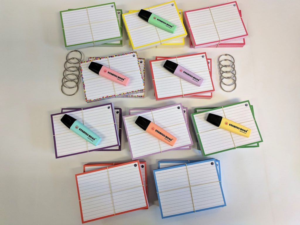 Value Pack 1000 A6 Flashcards - Flashcards and Stationery