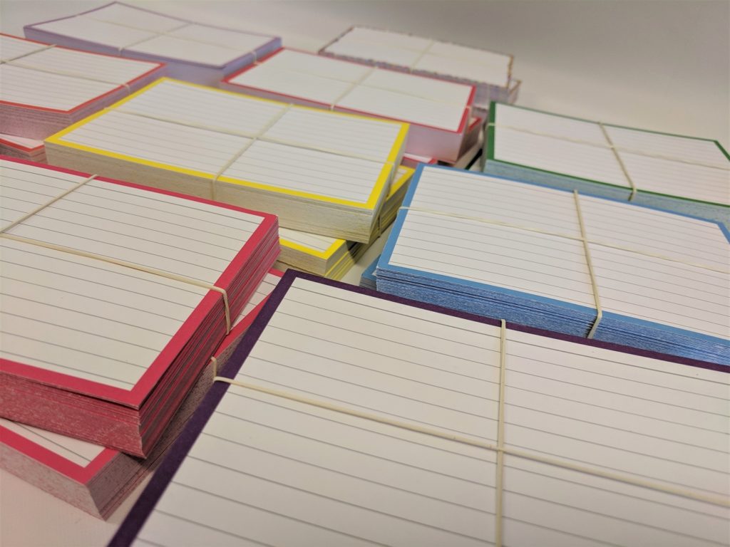 Value Pack 1000 A6 Flashcards - Flashcards and Stationery