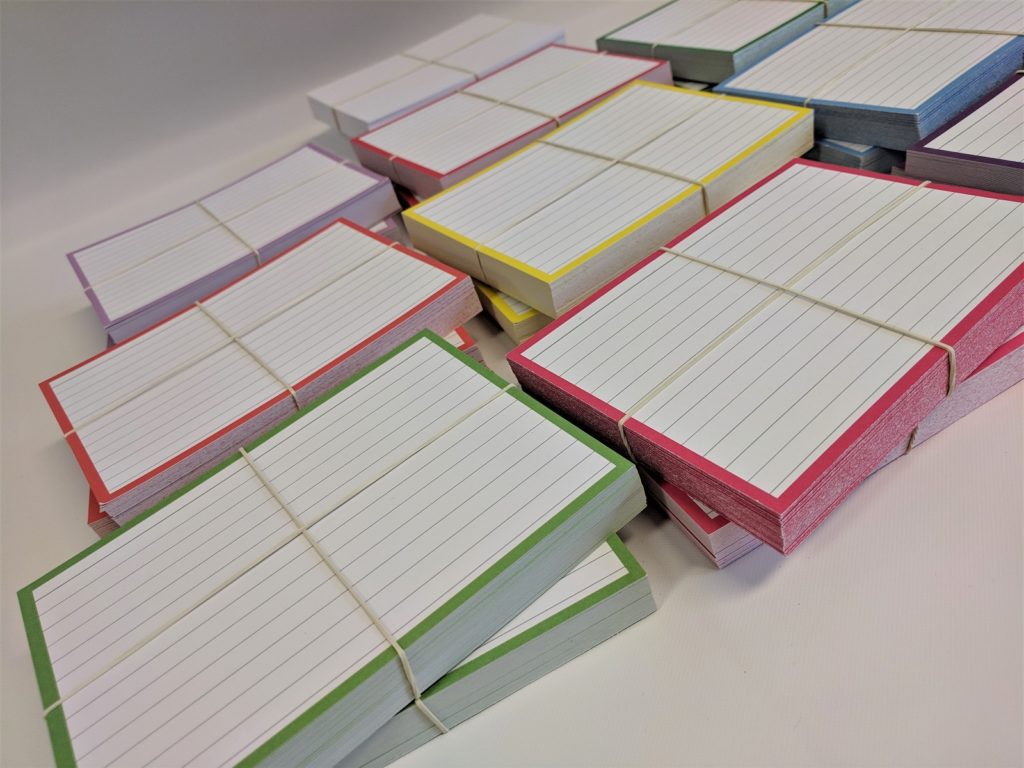 Value Pack 1000 A6 Flashcards - Flashcards and Stationery