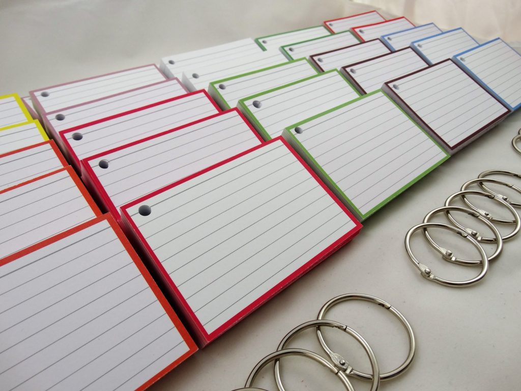 Value Pack 1500 A7 Flashcards + Giftbox - Flashcards and Stationery