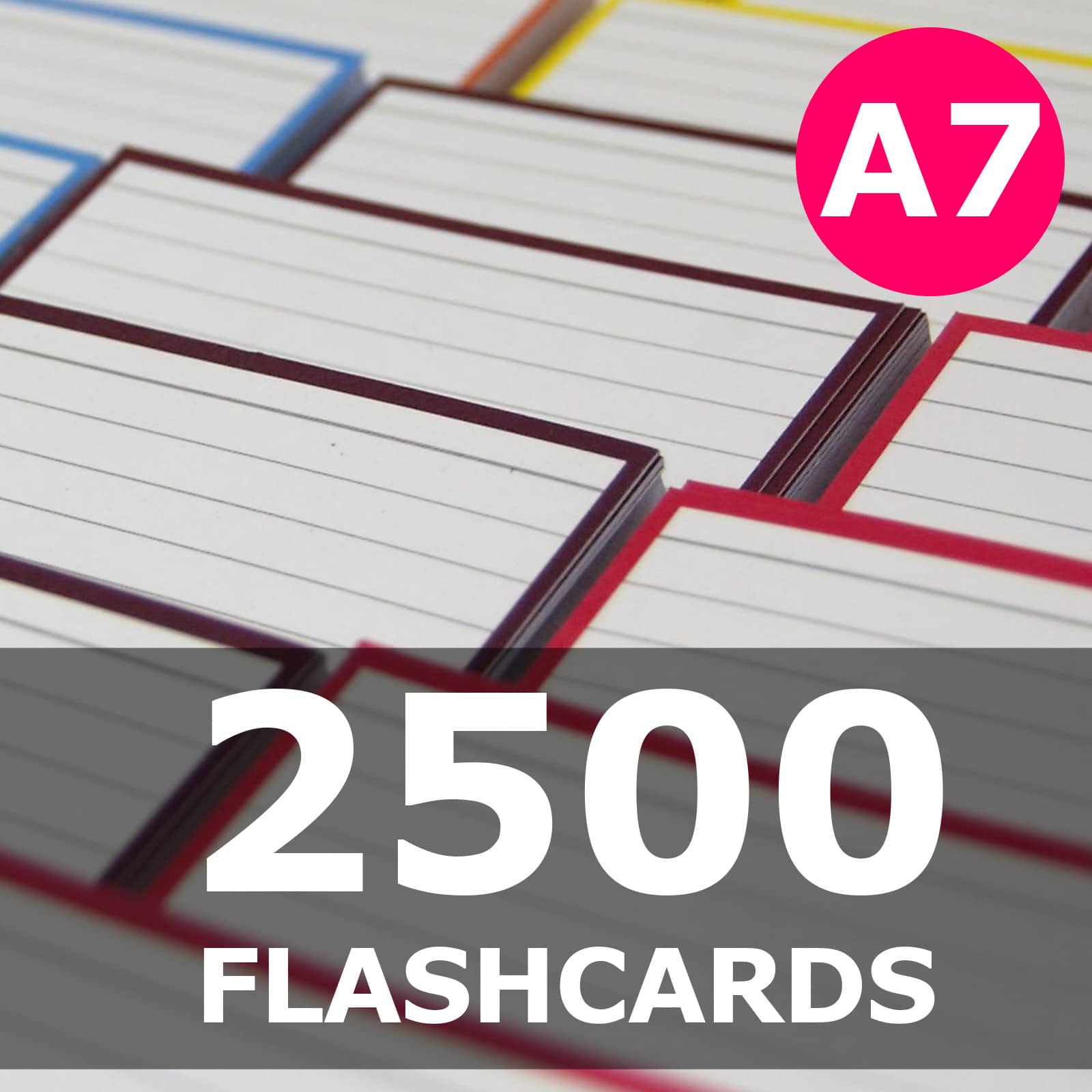 2000 A7 Flashcards - 40 packs - Flashcards and Stationery