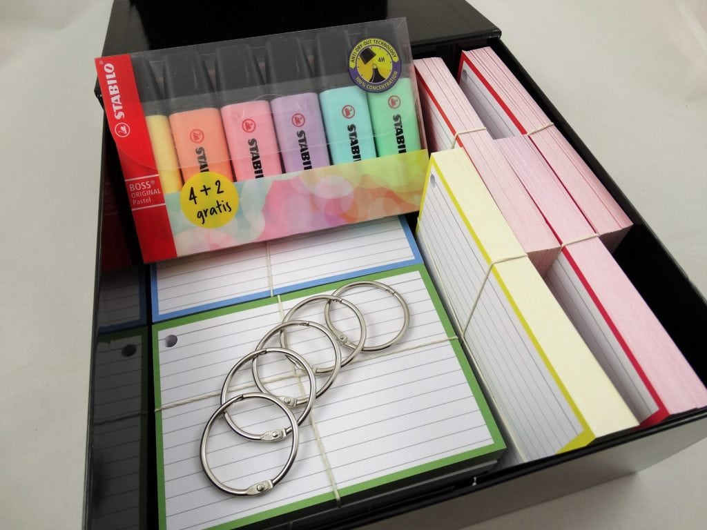 Value Pack 500 A6 Flashcards + Giftbox - Flashcards and Stationery